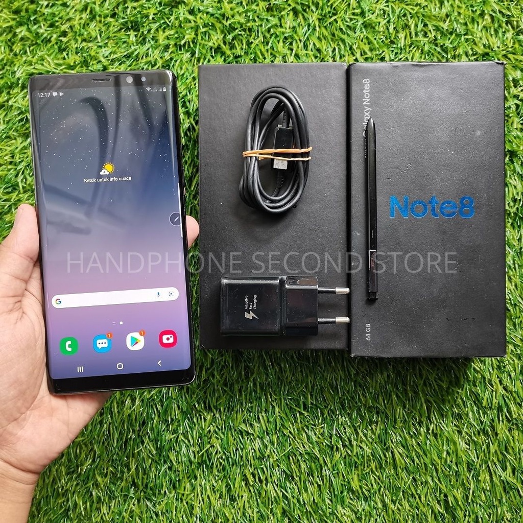 Jual HANDPHONE SAMSUNG GALAXY NOTE 8 6/64GB EX SEIN FULLSET SECOND ...