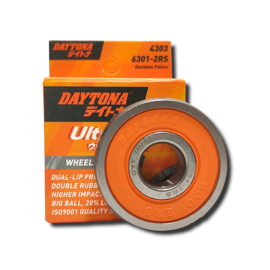 Jual BEARING LAHAR RODA DEPAN DAYTONA RACING 6301 CB150R NMP TIGER GL ...
