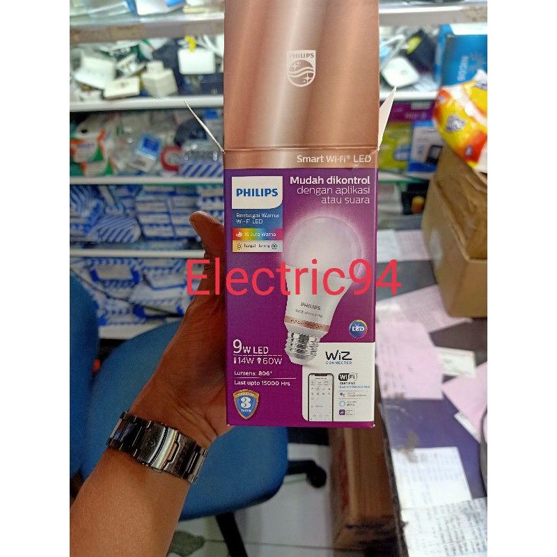 Jual Philips lampu smart wifi led 9w color 16 juta warna | Shopee Indonesia