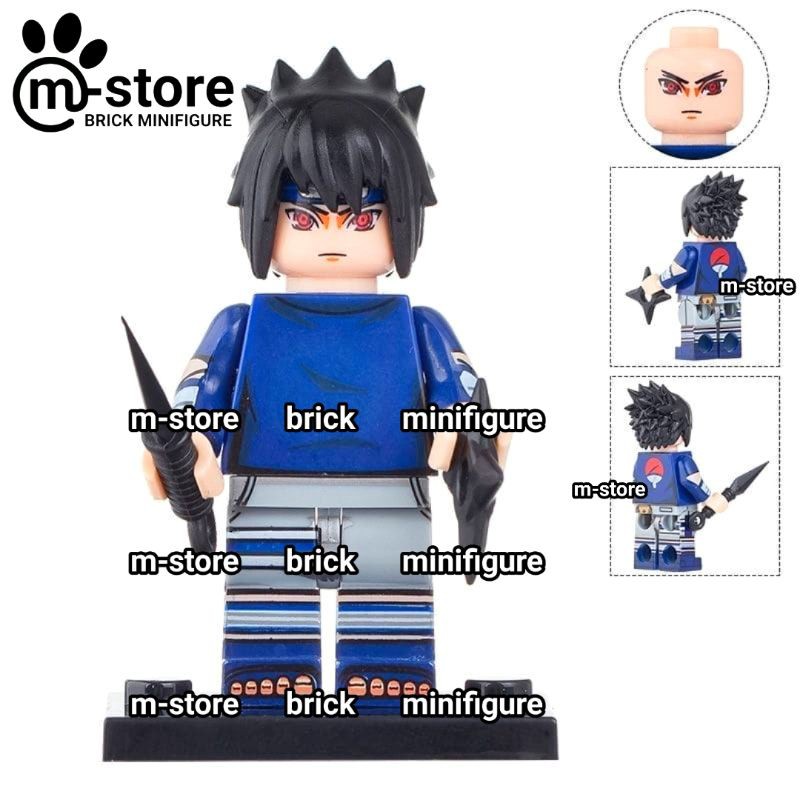 Jual brick naruto sasuke uchiha mini building block mini toy figure ...