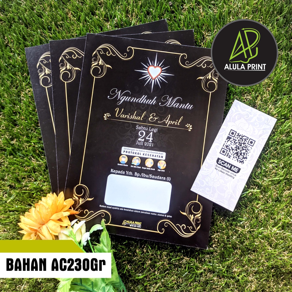 Jual Undangan Custom PSHT 1 Lembar Bolak-Balik Ukuran 15x20 | Shopee ...