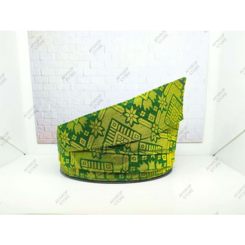 Jual Tanjak/Tengkolok/Destar Songket Premium Asli Melayu Riau Palembang ...
