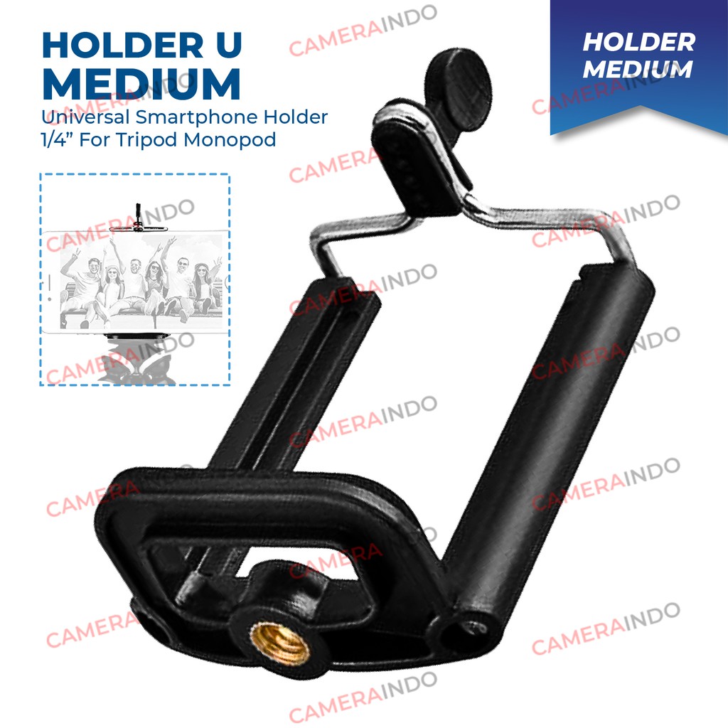Jual Holder U for Smartphone Medium | Shopee Indonesia