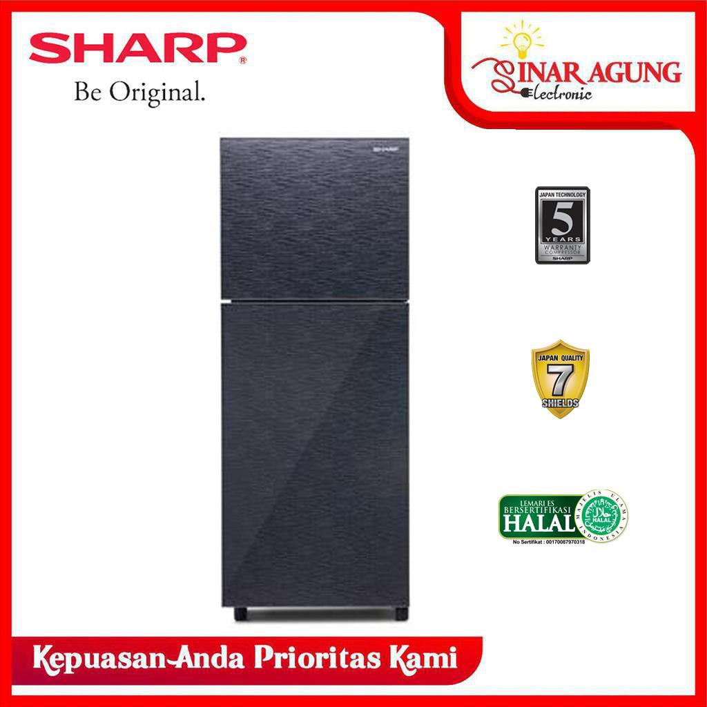 Jual [COD] KULKAS / LEMARI ES SHARP SJ246XG / SJ246 / SJ-246 (2 PINTU / 205 LITER) GARANSI RESMI ...
