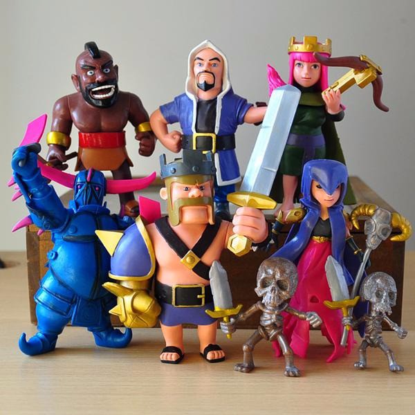 Jual Figure Clash Of Clans Isi 6 Character / Figure COC D-25 | Shopee ...