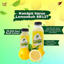 Jual Lemonkuh SR12 Sari Buah Lemon Asli Minuman Herbal Daya Tahan Tubuh ...