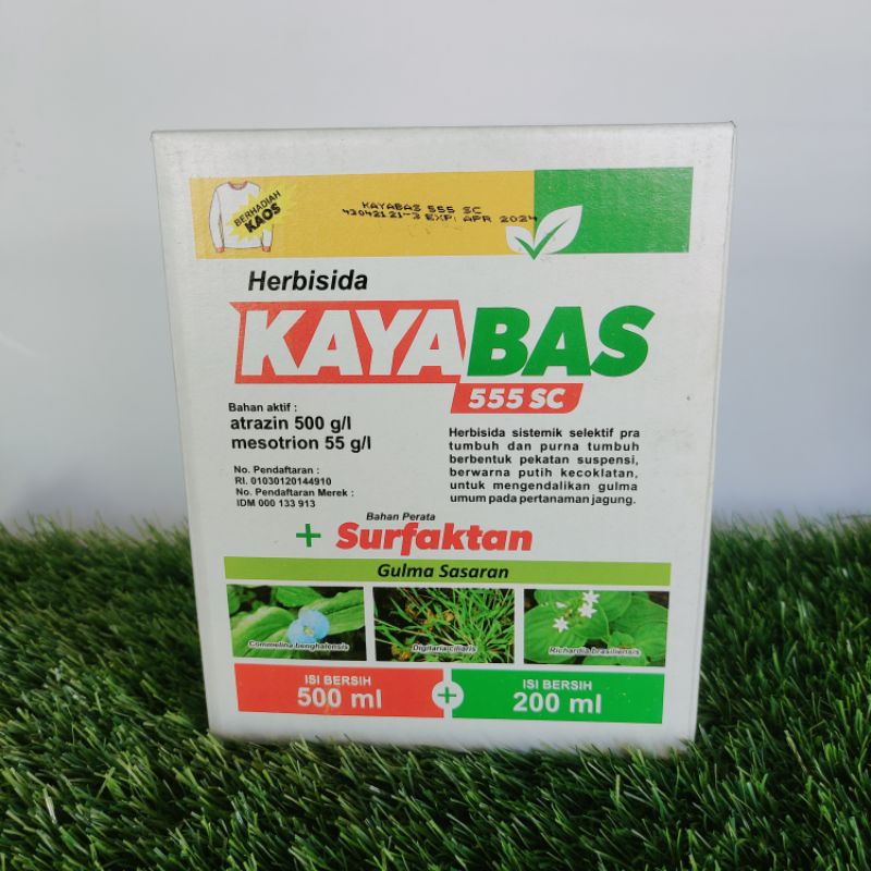Jual HERBISIDA KAYABAS UNTUK RUMPUT JAGUNG 500ML+200ML | Shopee Indonesia