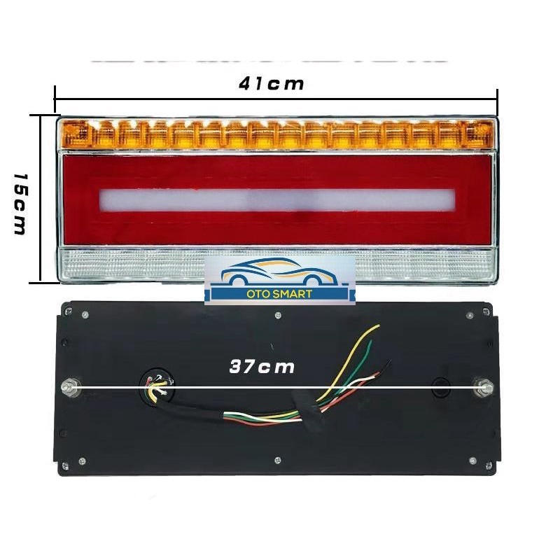 Jual Stop Lamp 24 Volt Lampu Rem Truk Truck Universal 3 Warna Lampu ...