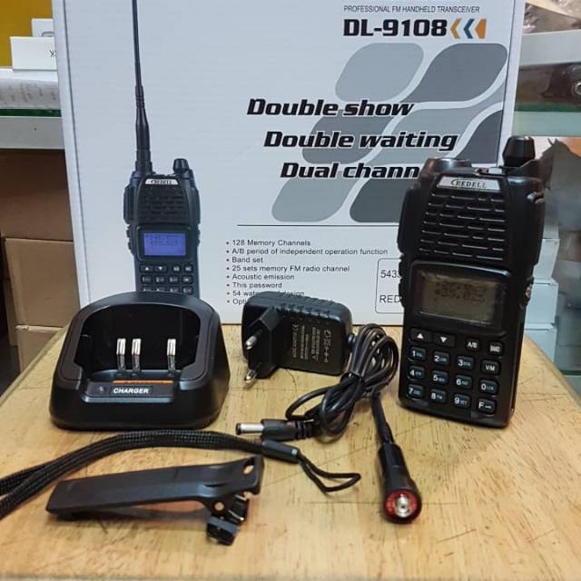 Jual HT MERK REDEL TYPE DL-9108 DUALBAND | Shopee Indonesia