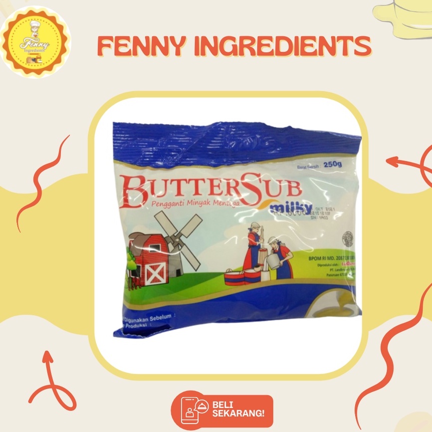 Jual BUTTER SUB MILKY 250g | Shopee Indonesia