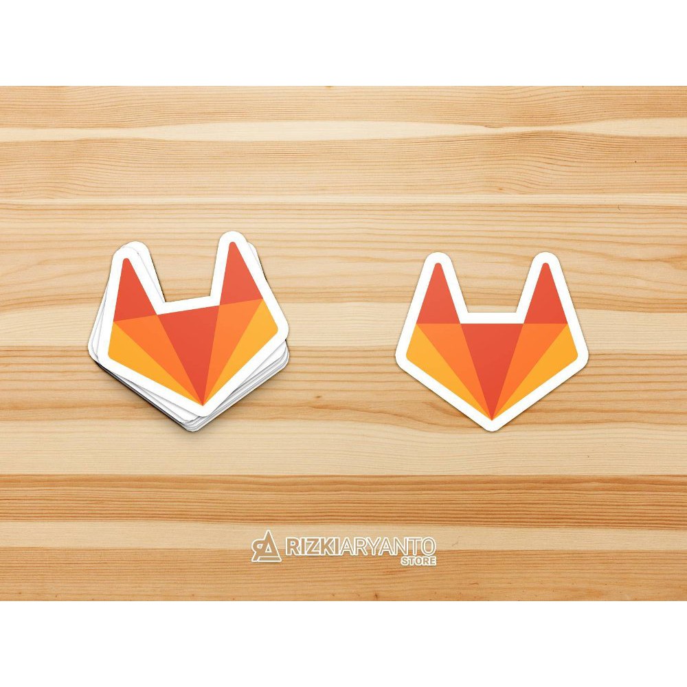 Jual Sticker - Stiker Logo Gitlab without Wordmark untuk PC Laptop HP ...
