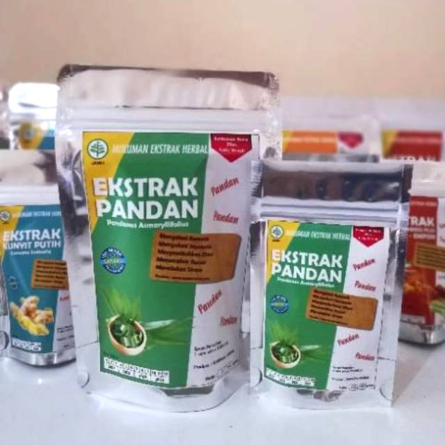 Jual Minuman Herbal Ekstrak Pandan Obat Insomia susah tidur dan stres ...
