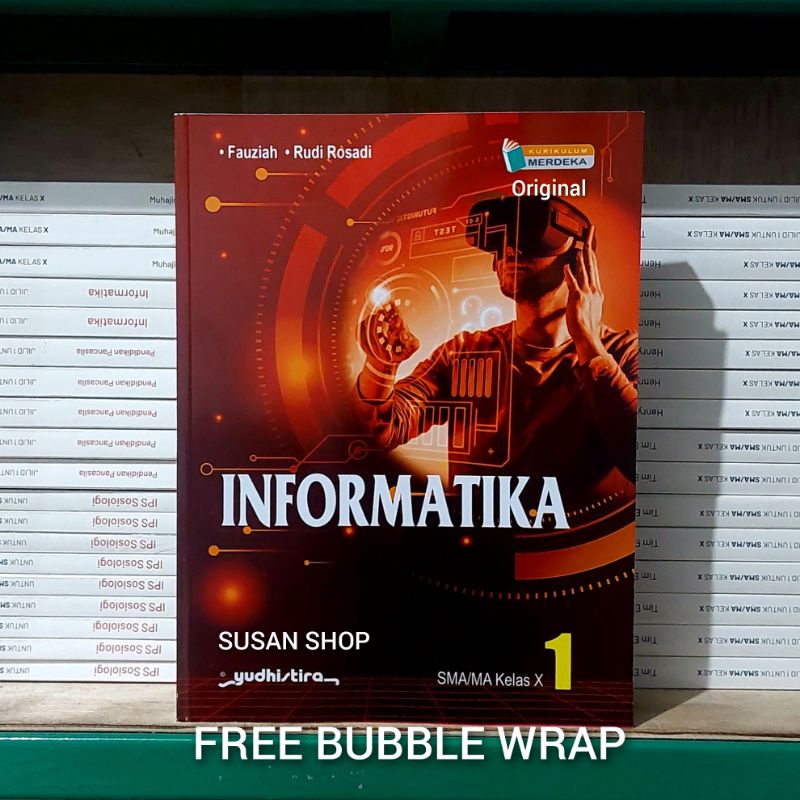 Jual Buku Informatika Kelas 1 / X 10 SMA Yudhistira Kurikulum Merdeka Original | Shopee Indonesia