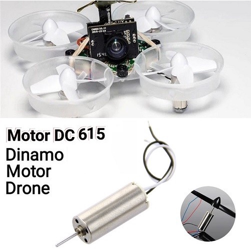 Jual Dinamo Motor Drone 615 Coreless Brushed Micro Dc 3.7v Super Fast ...