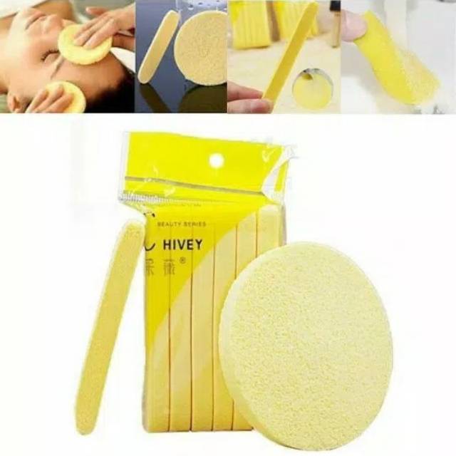 Jual Hivei Spon Stik Facial - Masker - Sponge Stick - Spon Wajah - Make ...