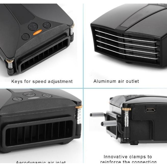 Jual Fan Usb Vacum Cooler LC06 / Kipas Cooling Exhaust Pendingin Laptop - Hitam | Shopee Indonesia