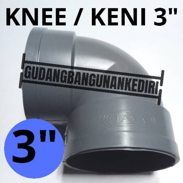 Jual Knee 3" JAYA | keni 3" | elbow 3" | Knee 3 inch JAYA | Shopee Indonesia