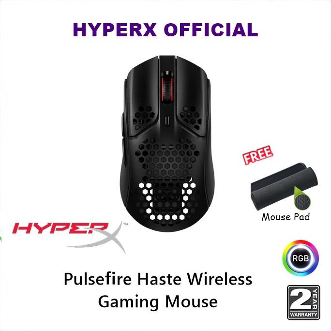 Jual HYPERX PULSEFIRE HASTE WIRELESS GAMING MOUSE RGB ULTRA LIGHTWEIGHT ...