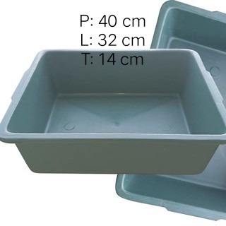 Jual Baskom Segi B-503 ukuran P 40 cm L 32 cm T 14 cm (L) | Shopee ...