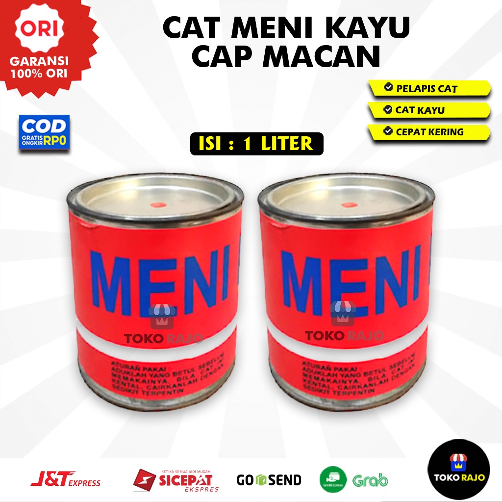 Jual Cat Menie Kayu Pelapis Dasar Cat Kayu Anti Getah Bebas Rayap ...