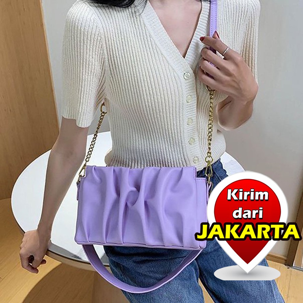 Jual Tas Kerut Fashion Import Selempang Wanita Vintage Edition 627 ...