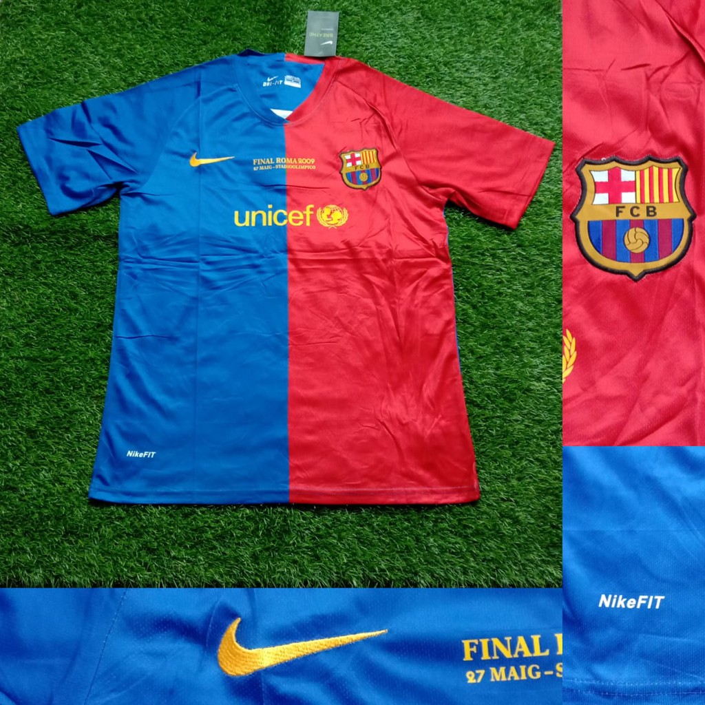 Jual (READY STOK LAGI ) JERSEY SEPAK BOLA RETRO BARCA HOME 2009 SPESIAL ...