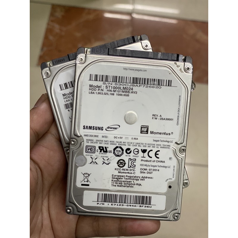 Jual Hard Disk Internal Laptop Samsung 1TB Second | Shopee Indonesia