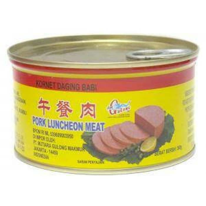 Jual Daging Babi Kaleng Maling gulong Canned Pork Luncheon Meat 397gr ...