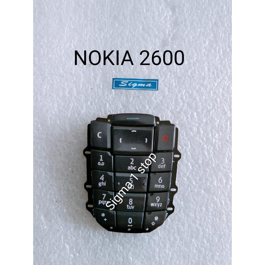 Jual NOKIA 2600 TOMBOL LUAR KEYPAD NOKIA JADUL | Shopee Indonesia