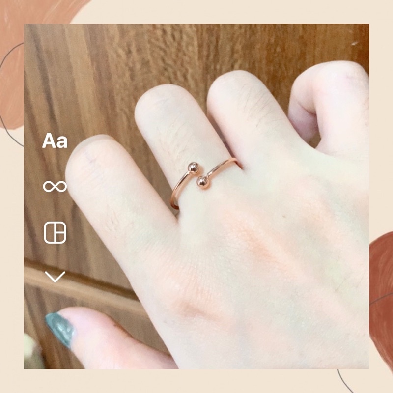 Jual Cincin Titanium Premium Import Aksesoris Fashion wanita Korea ...