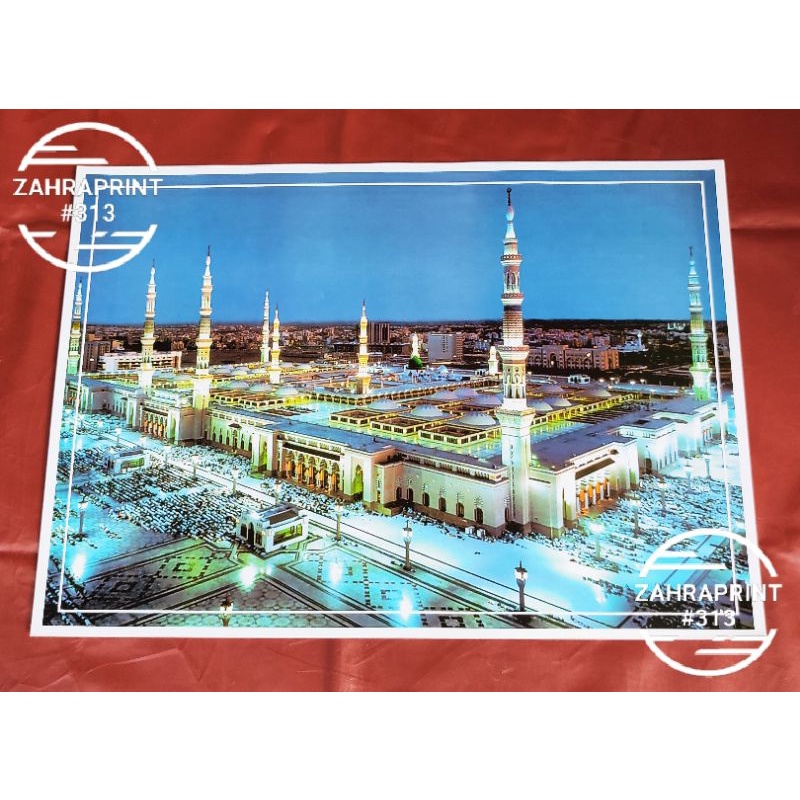 Jual Poster Foto Madinah Tempo Doeloe | Masjid Madinah | Silsilah ...