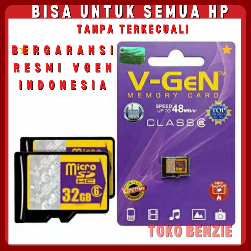 Jual [BERGARANSI] Kartu Memori Hp 32Gb 16Gb 8Gb memory card original ...