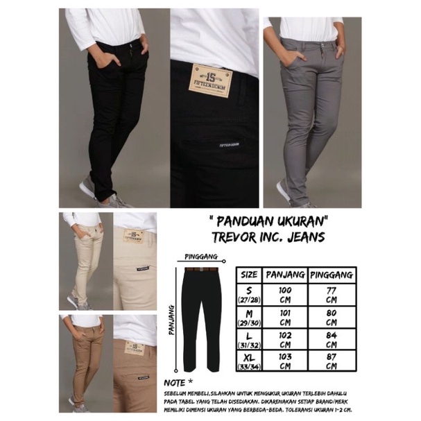 Jual CELANA PRIA CHINO Slim fit Panjang Pria Kerja kantor Santai Liburan Cowok Original tebaL ...