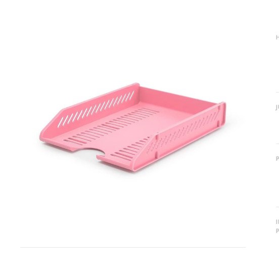 Jual Bantex Letter Tray Musky Pink #9870 74 | Shopee Indonesia