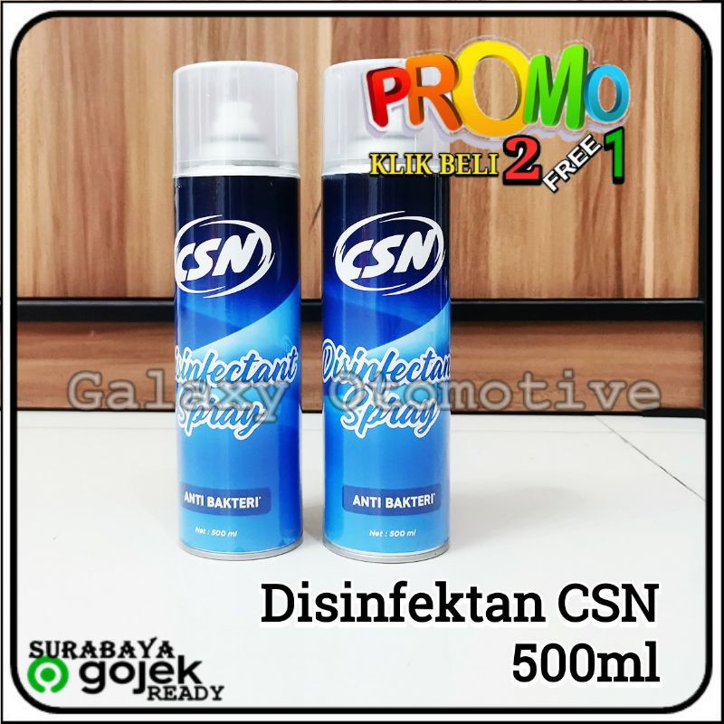 Jual Cairan Semprot Spray DISENFEKTAN / DISINFEKTAN CSN 500ml | Shopee ...