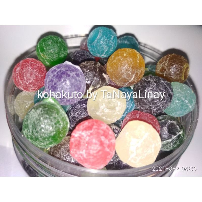 Jual KOHAKUTO /Permen kristal / PERMEN jepang home made halal | Shopee ...