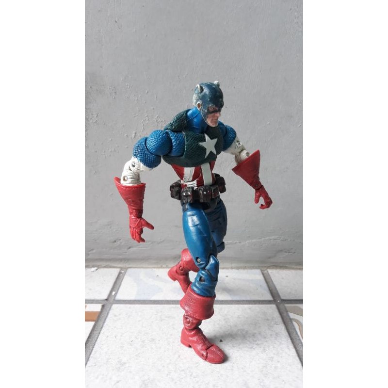 Jual marvel legends captain america toy biz face off | Shopee Indonesia