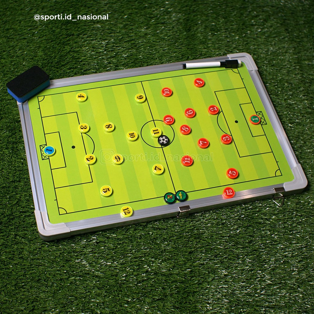 Jual Papan Strategi Taktik Pelatih Sepak Bola Coach - Tactical Board ...