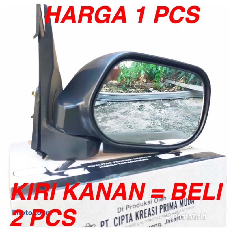 Jual Spion avanza xenia manual chrome model electric | Shopee Indonesia