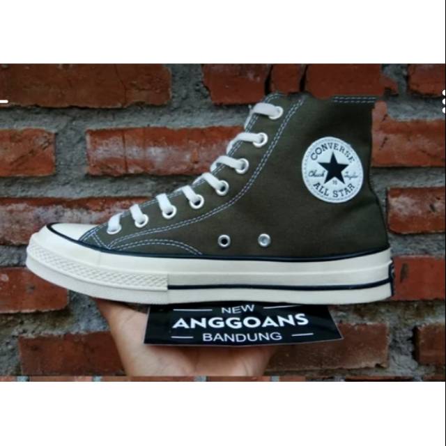 Jual Converse seventies Clasic Emerald green White Hijau Putih High ...