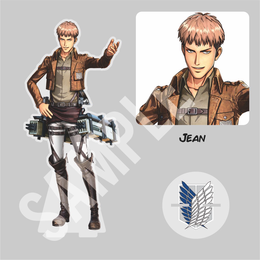 Jual [Pre Order] Standee Akrilik Attack on Titan Action Figure ...