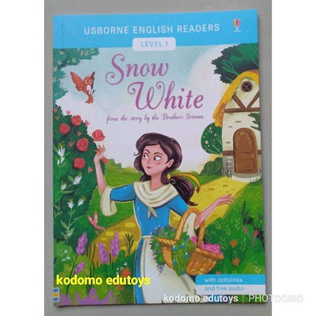 Jual Usborne English Readers Level 1 - Snow White ( with activities and ...