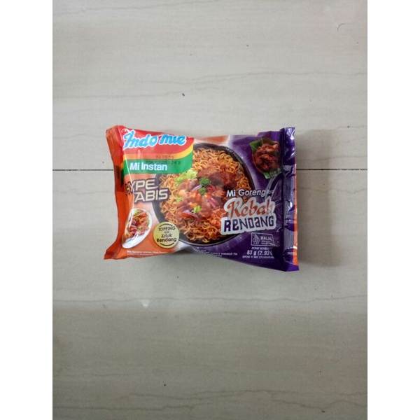 Jual indomie goreng kebab rendang 83g | Shopee Indonesia