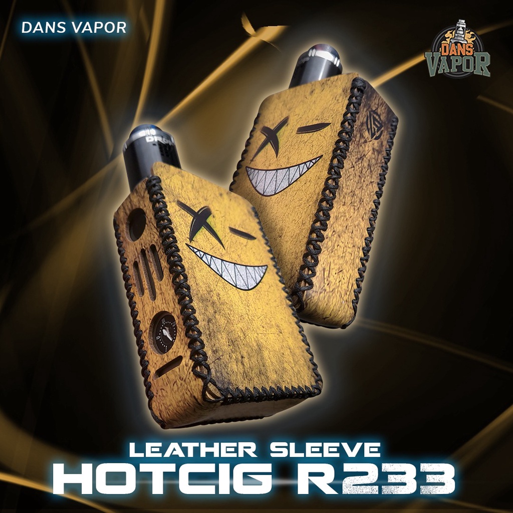 Jual Custom Leather Sleeve Case Fullprint Hotcig R233 "SMILE" | Shopee ...