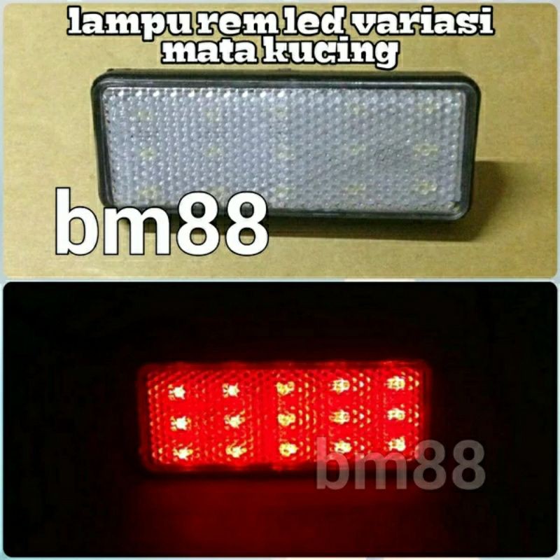 Jual Lampu Rem Led Variasi Mata Kucing Strobe - Stoplamp Spakbor ...