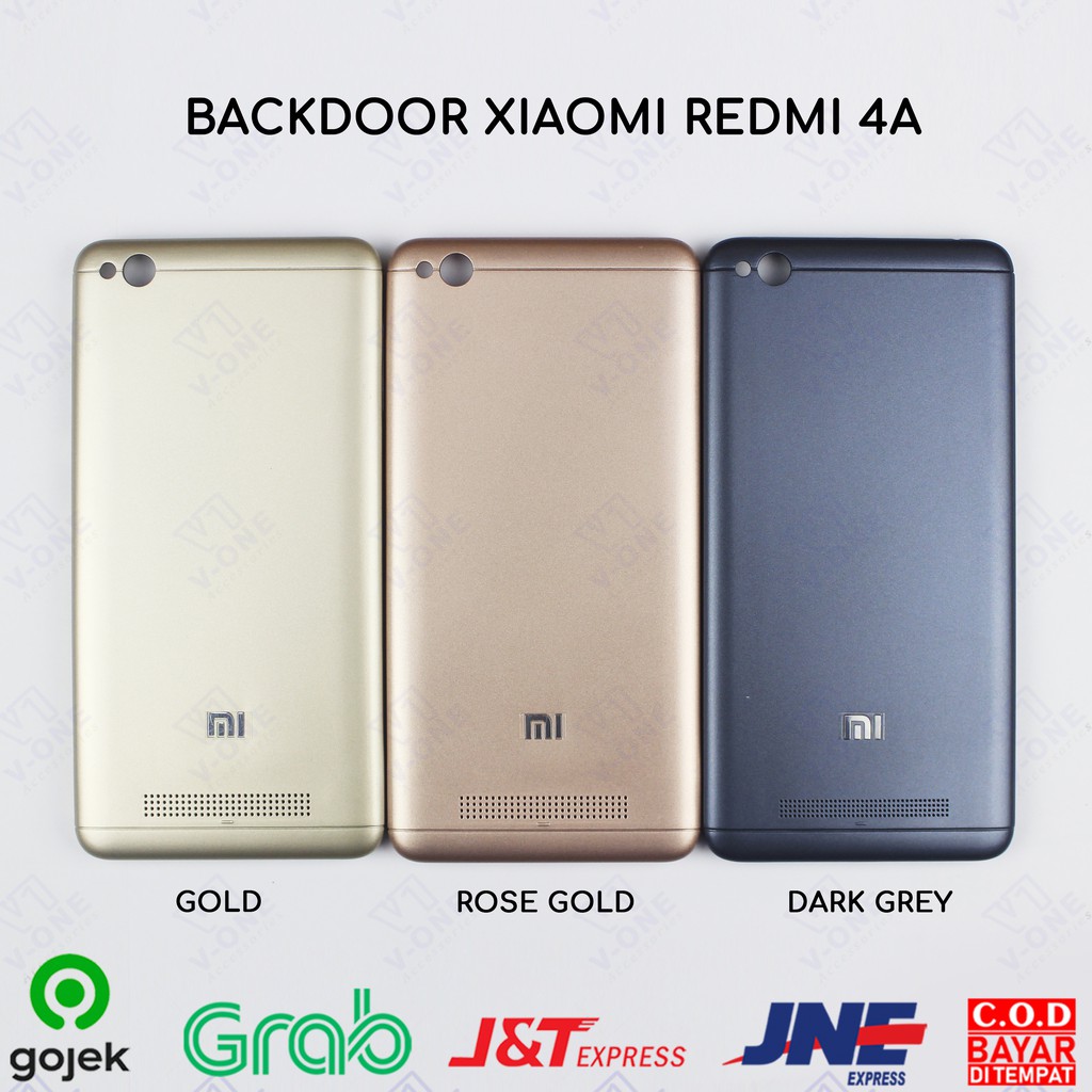 Jual Backdoor xiaomi redmi 4A Tutup Baterai Casing Belakang | Shopee ...