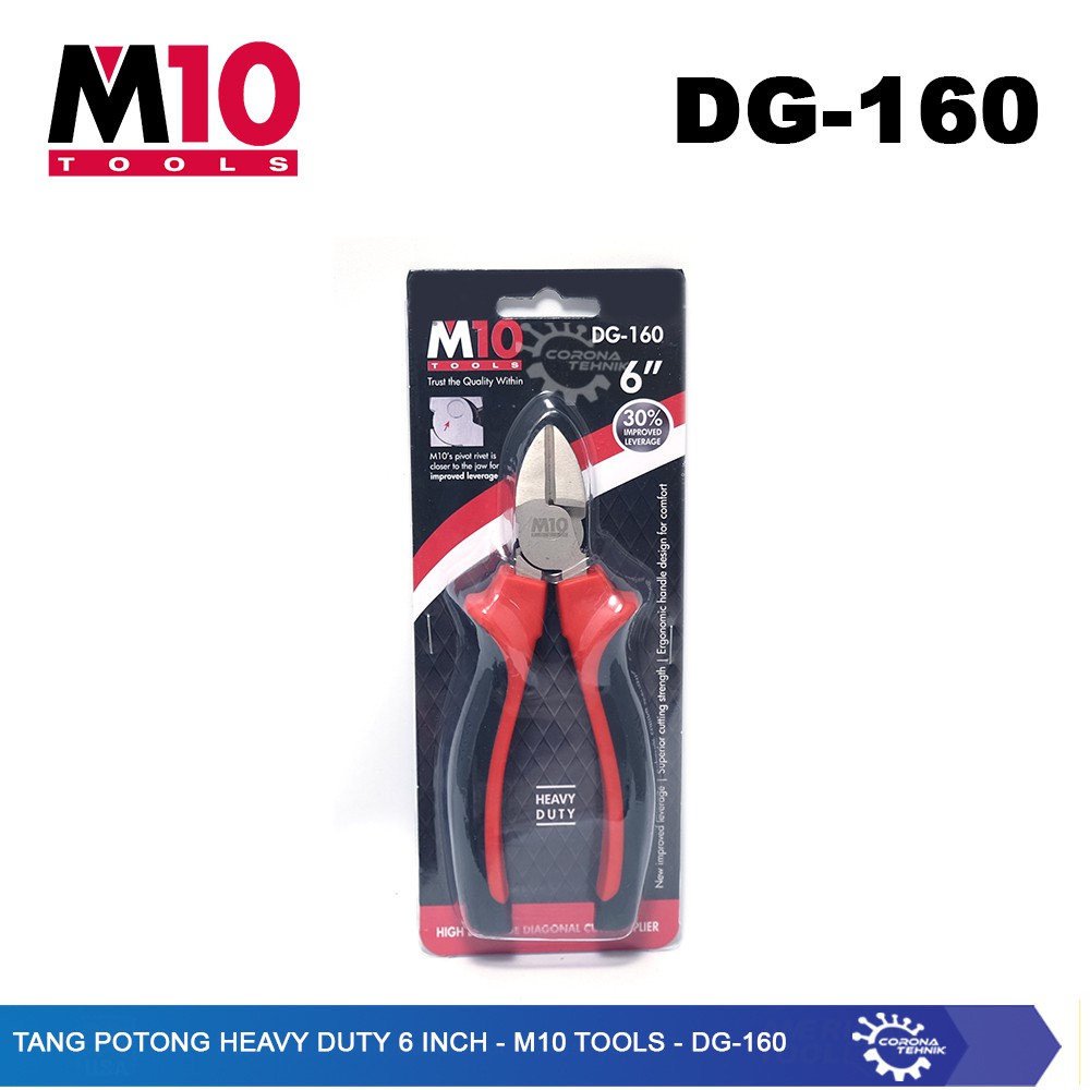 Jual DG-160 - Tang Potong Heavy Duty 6 Inch - M10 Tools | Shopee Indonesia