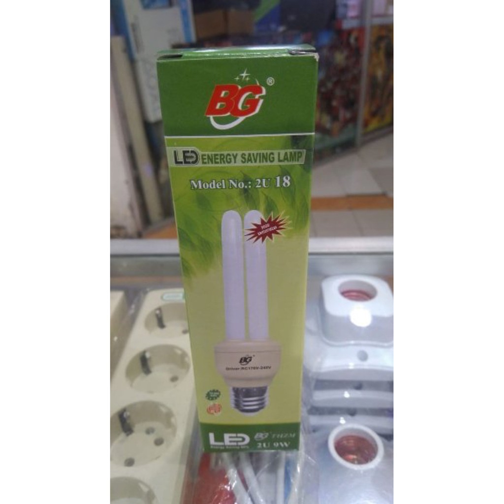Jual LAMPU LED PLC 2U BG THZM BOHLAM 9 WATT AB0022 | Shopee Indonesia