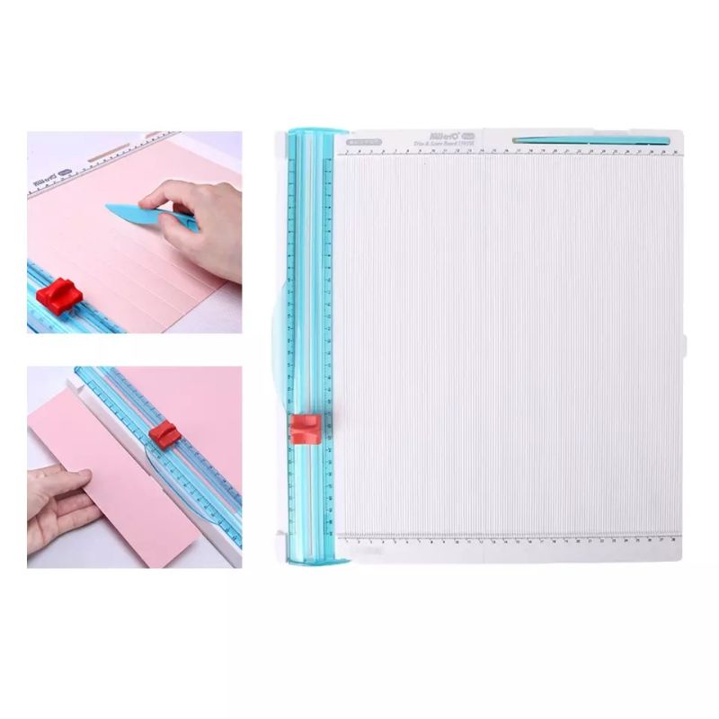 Jual Paper Trimmer A4 dan Scoring Board 2in1 Foldable Size 35x35cm ...