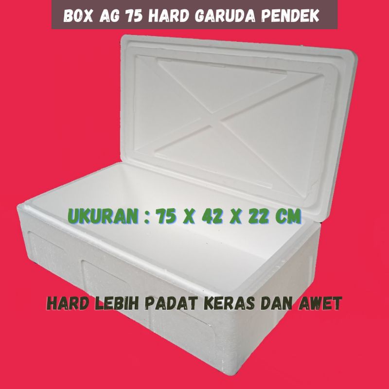 Jual STYROFOAM BOX / STEROFOAM BOX AG 75 HARD GARUDA PENDEK | Shopee ...
